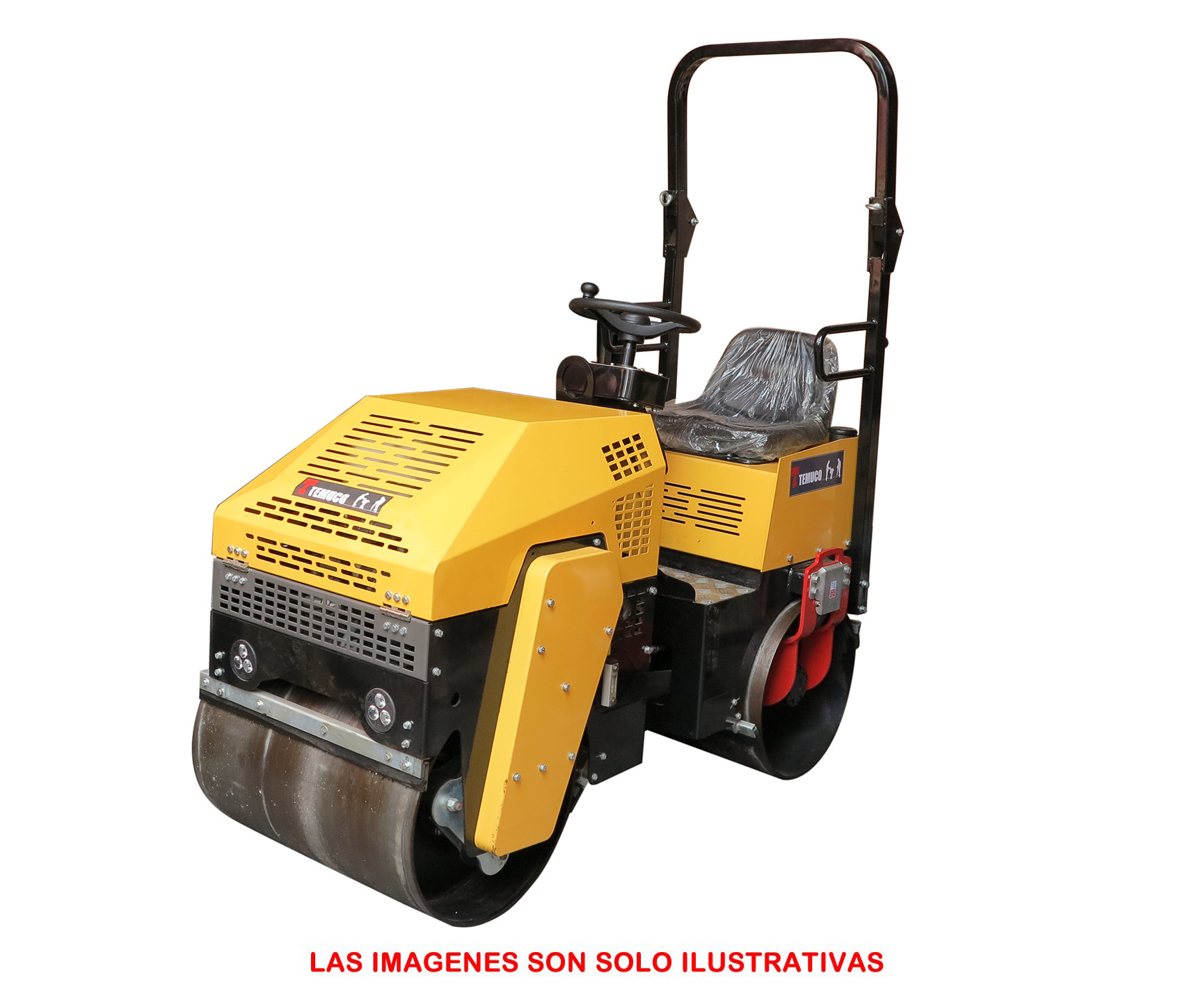 Rodillo Compactador Doble Temuco TRR-1000H